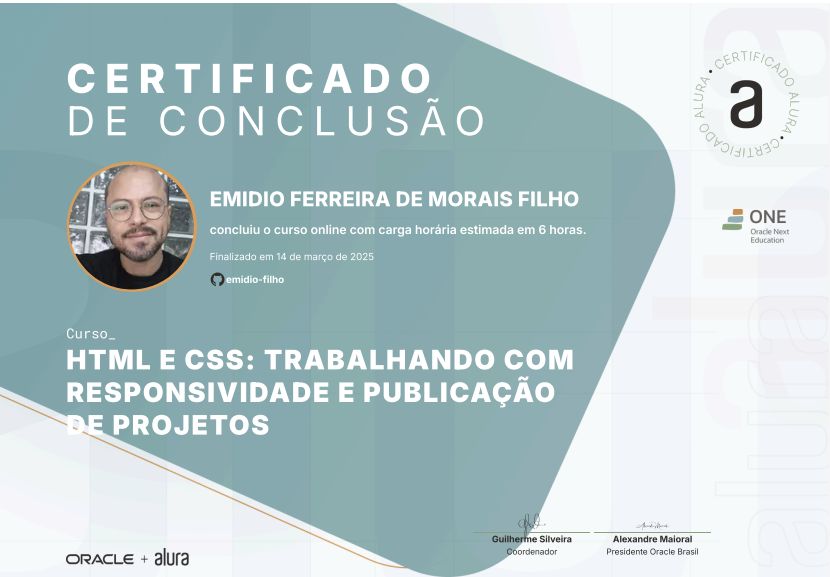 🎉 Hoje celebro uma conquista muito especial: finalizei o curso 🎉 Hoje celebro uma conquista muito especial: finalizei o curso