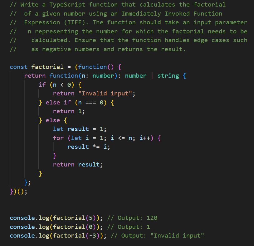 #100daysofcode #typescript #iife #codingchallenge | Qamar Zafar #100daysofcode #typescript #iife #codingchallenge | Qamar Zafar