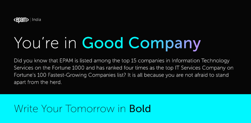 srajan jain on LinkedIn: #epamsystems srajan jain on LinkedIn: #epamsystems