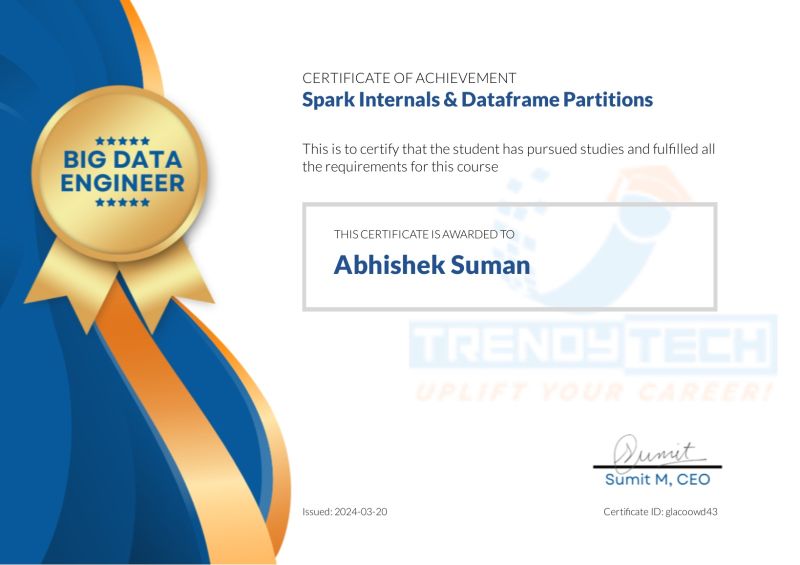 Abhishek Suman on LinkedIn: #bigdata #spark #dataengineering # ... Abhishek Suman on LinkedIn: #bigdata #spark #dataengineering # ...