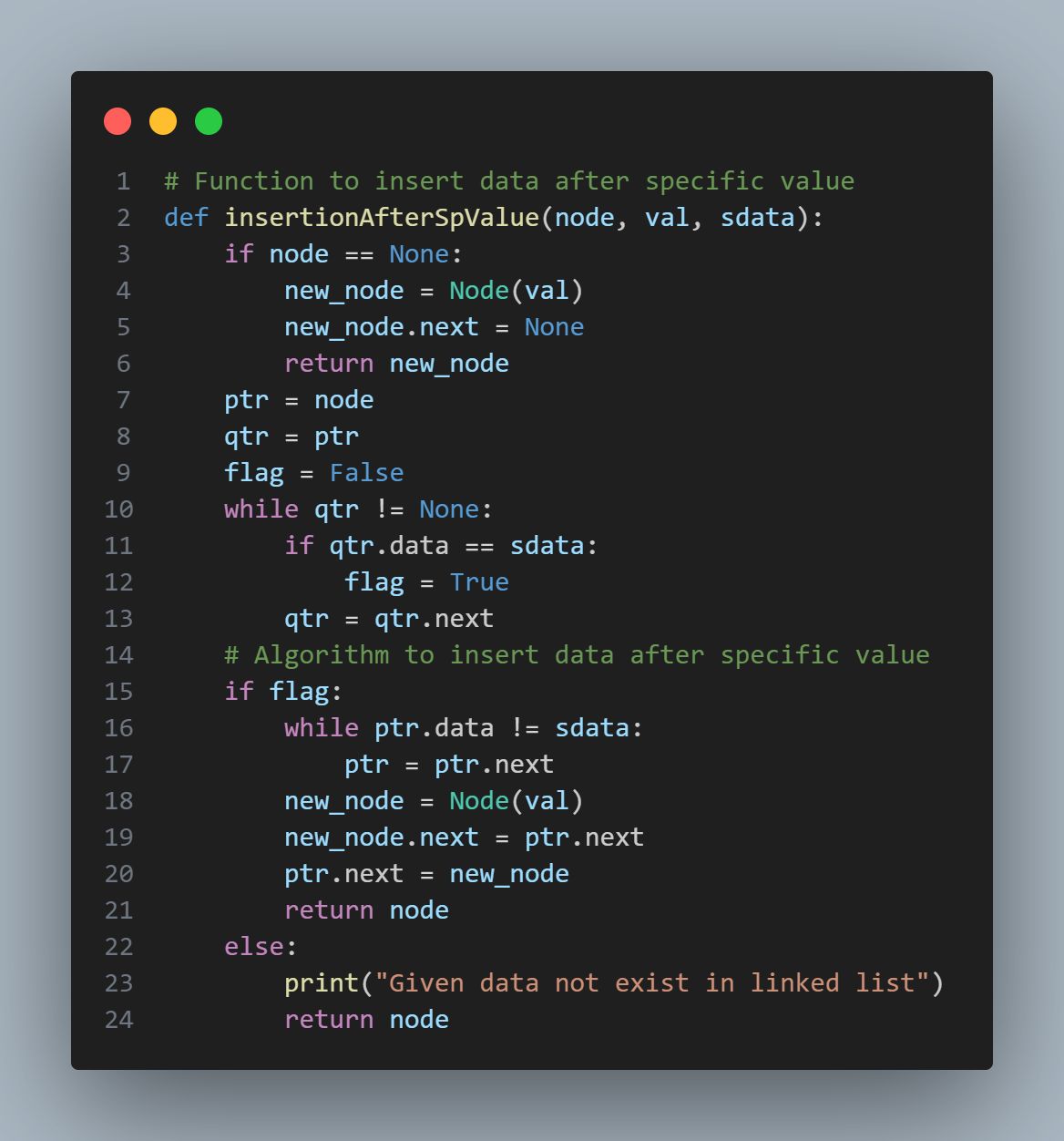 Suraj Kumar on LinkedIn: #python #datastructures #linkedlists # ... Suraj Kumar on LinkedIn: #python #datastructures #linkedlists # ...