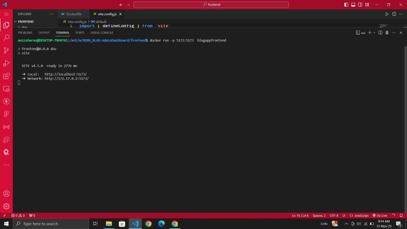Abdul Moiz Sheraz on LinkedIn: #docker #mernstack #reactjs #nodejs # ... Abdul Moiz Sheraz on LinkedIn: #docker #mernstack #reactjs #nodejs # ...