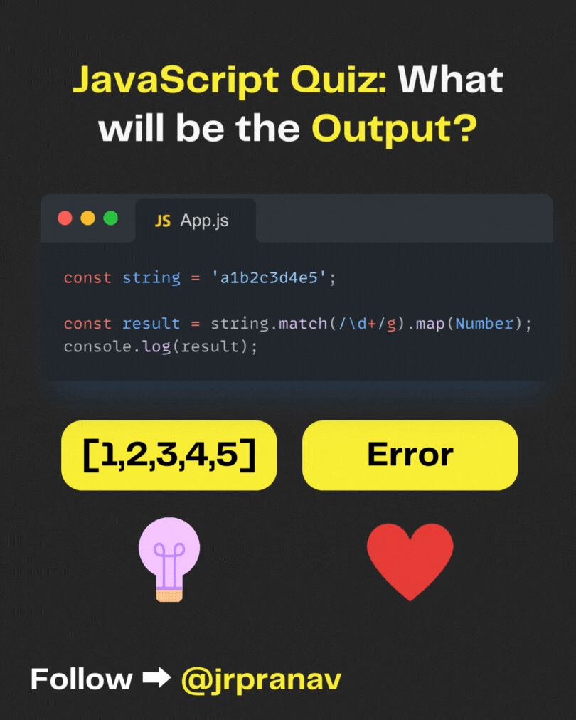 Pranav Jadhav on LinkedIn: #jsquiz #html #css #javascript # ... Pranav Jadhav on LinkedIn: #jsquiz #html #css #javascript # ...
