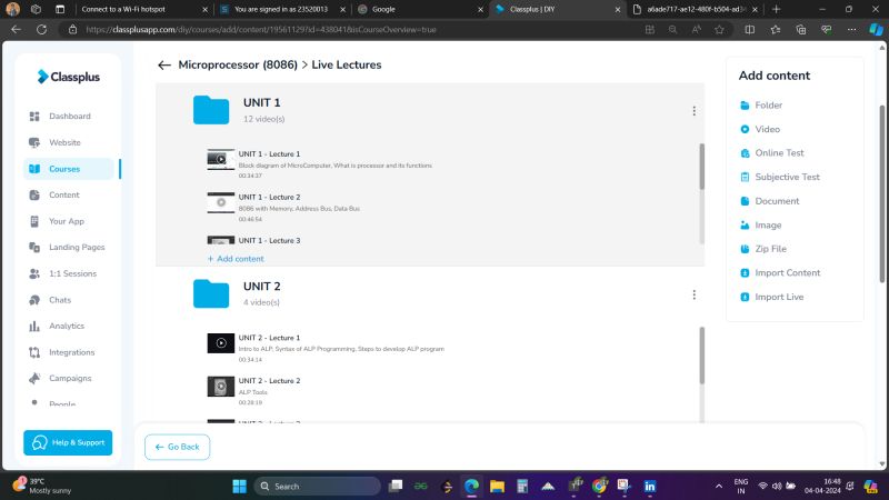 Hey Connections, Sucessfully Taught *Microprocessor 8086* to my ... Hey Connections, Sucessfully Taught *Microprocessor 8086* to my ...