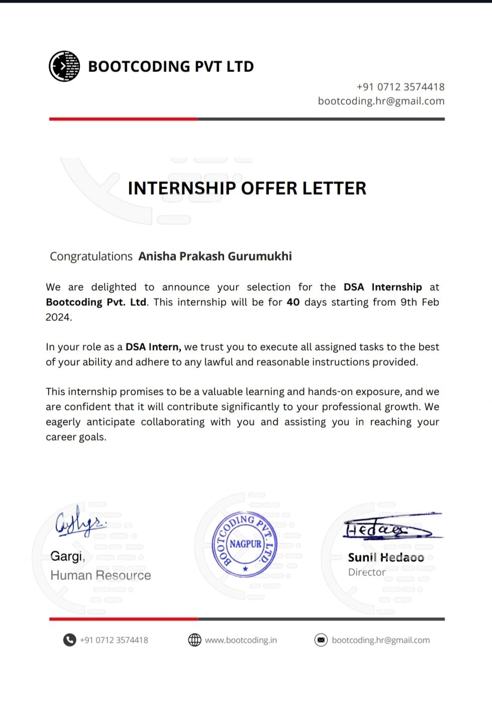 ANISHA GURUMUKHI on LinkedIn: #bootcoding #internship #techjourney ANISHA GURUMUKHI on LinkedIn: #bootcoding #internship #techjourney