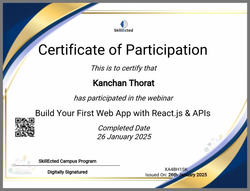 Kanchan Thorat on LinkedIn: #reactjs #apis #webdevelopment # ... Kanchan Thorat on LinkedIn: #reactjs #apis #webdevelopment # ...