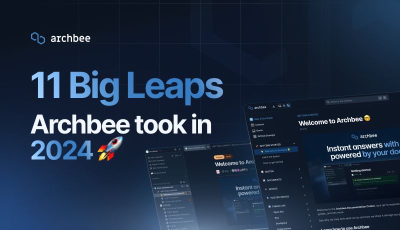 Archbee (YC S21) on LinkedIn: #archbee #documentation #techinnovation # ... Archbee (YC S21) on LinkedIn: #archbee #documentation #techinnovation # ...