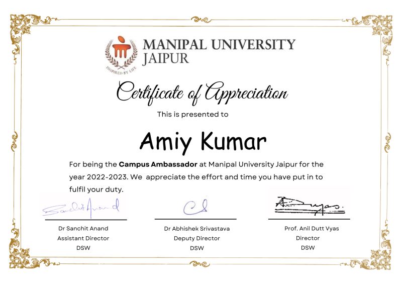 Amiy Kumar (thecybermusafir) on LinkedIn: #manipaluniversityjaipur # ... Amiy Kumar (thecybermusafir) on LinkedIn: #manipaluniversityjaipur # ...