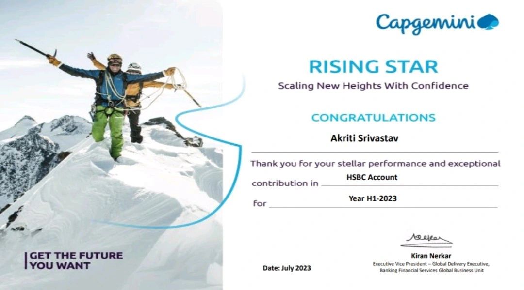 Akriti Srivastav on LinkedIn: #capgeminiindia #lifeatcapgemini # ... Akriti Srivastav on LinkedIn: #capgeminiindia #lifeatcapgemini # ...