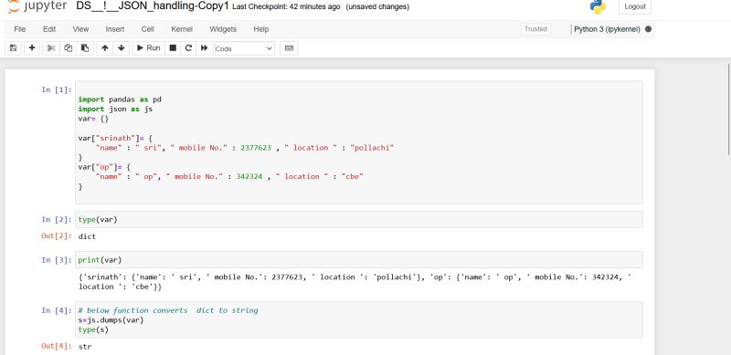 Srinath Ranganathan on LinkedIn: #json #pythonprogramming #python #blog ... Srinath Ranganathan on LinkedIn: #json #pythonprogramming #python #blog ...