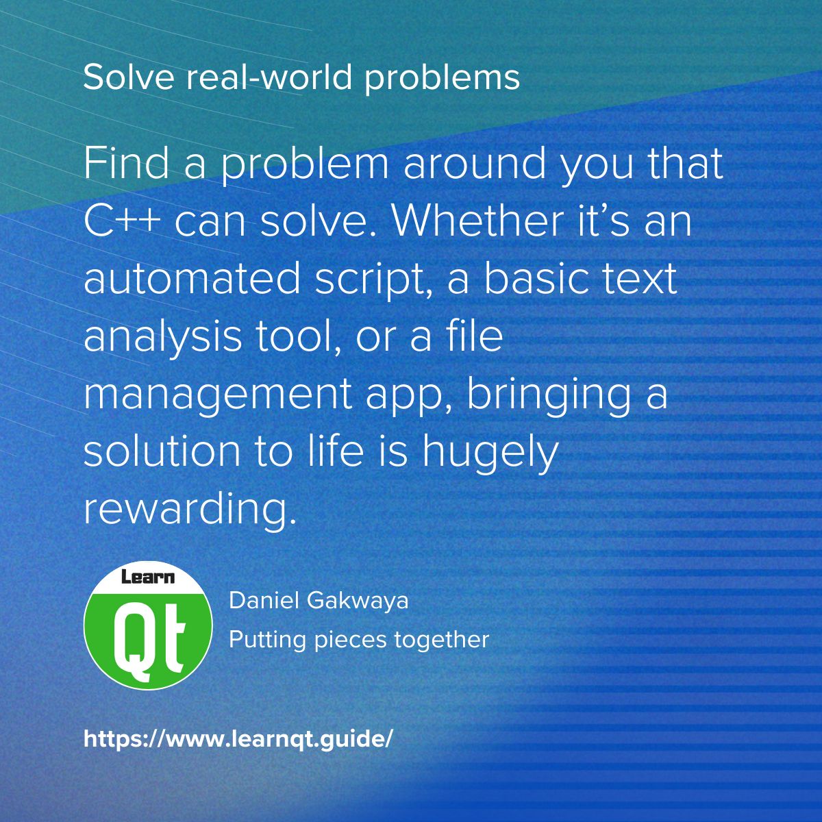 Daniel Gakwaya on LinkedIn: #cplusplus #cpp #programming #coding Daniel Gakwaya on LinkedIn: #cplusplus #cpp #programming #coding