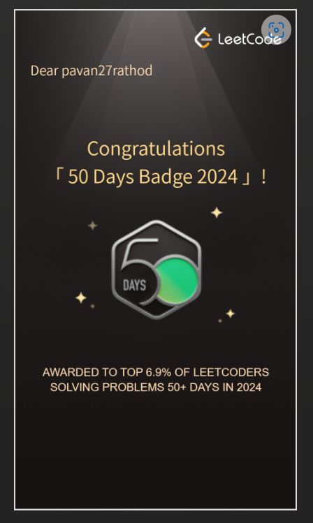 Pavan Rathod on LinkedIn: #leetcode #50dayschallenge #devjourney # ... Pavan Rathod on LinkedIn: #leetcode #50dayschallenge #devjourney # ...