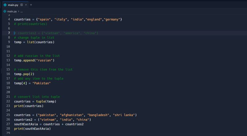 Learn tuples in Python with #day25 | ABHAY TEWATIA posted on the topic ... Learn tuples in Python with #day25 | ABHAY TEWATIA posted on the topic ...