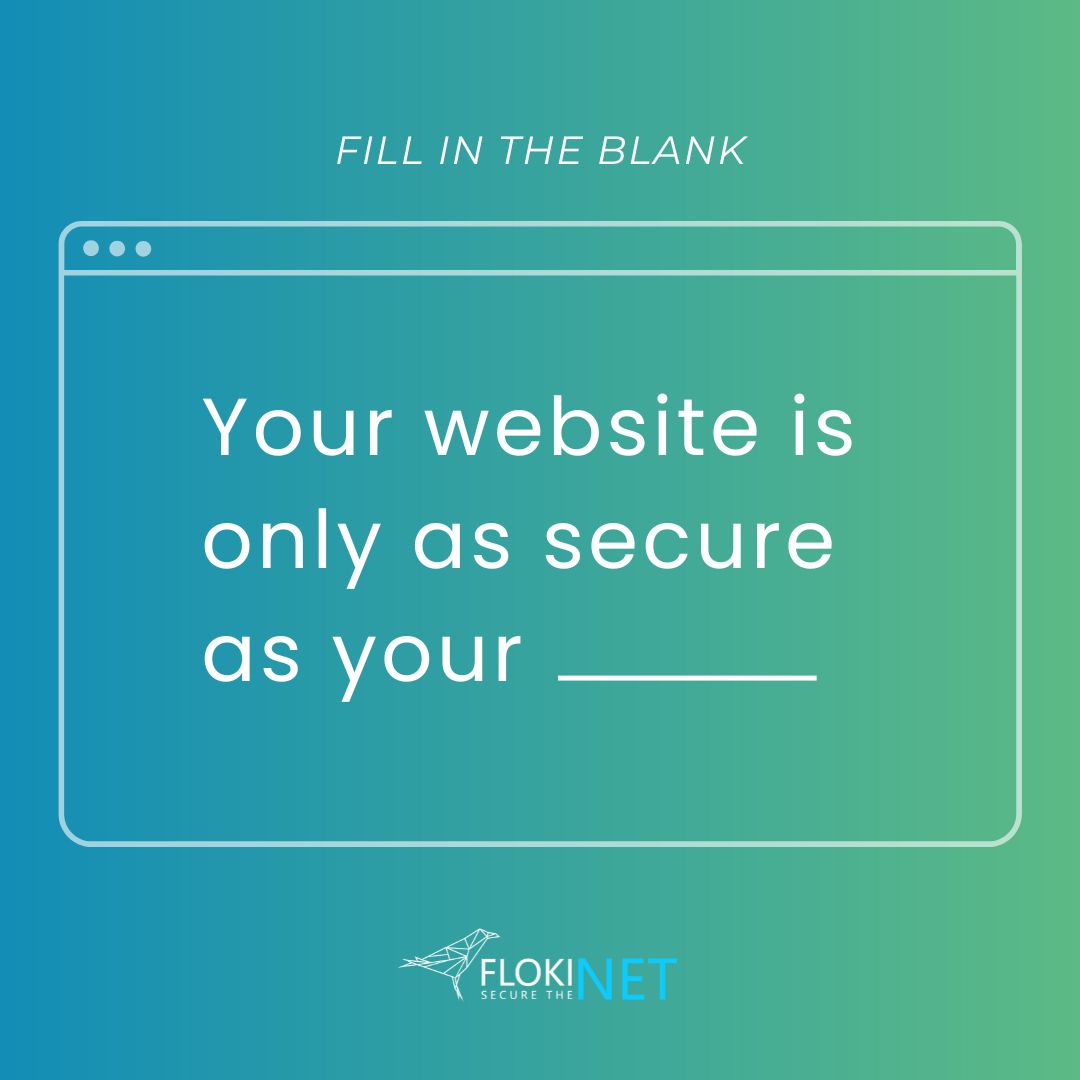 FlokiNET on LinkedIn: How are you protecting your site? Let us know! ๐ ๐ FlokiNET on LinkedIn: How are you protecting your site? Let us know! ๐ ๐