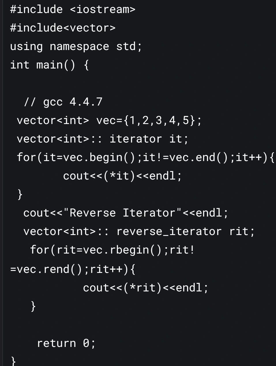 Akshat kumar on LinkedIn: iterator in c++ Akshat kumar on LinkedIn: iterator in c++