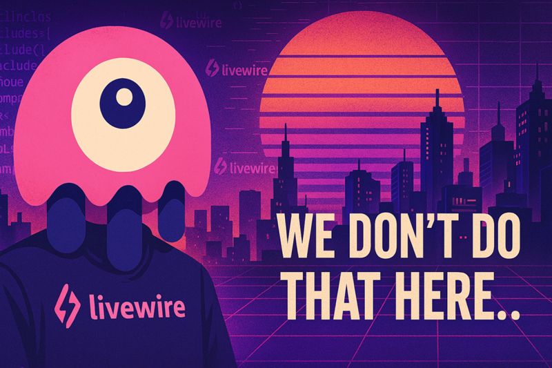 Laravel Livewire developers, don't refresh components or pages every ... Laravel Livewire developers, don't refresh components or pages every ...