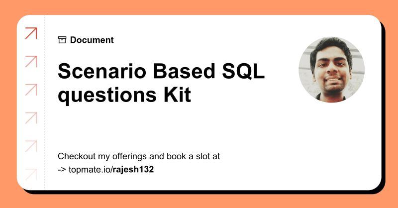 #datanalytics #topmate #innovation #mentorship #analytics #sql… | Rajesh S #datanalytics #topmate #innovation #mentorship #analytics #sql… | Rajesh S