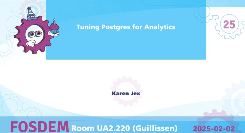 Tomasz Gintowt on LinkedIn: #fosdem #postgresql #postgres #sql #databases Tomasz Gintowt on LinkedIn: #fosdem #postgresql #postgres #sql #databases