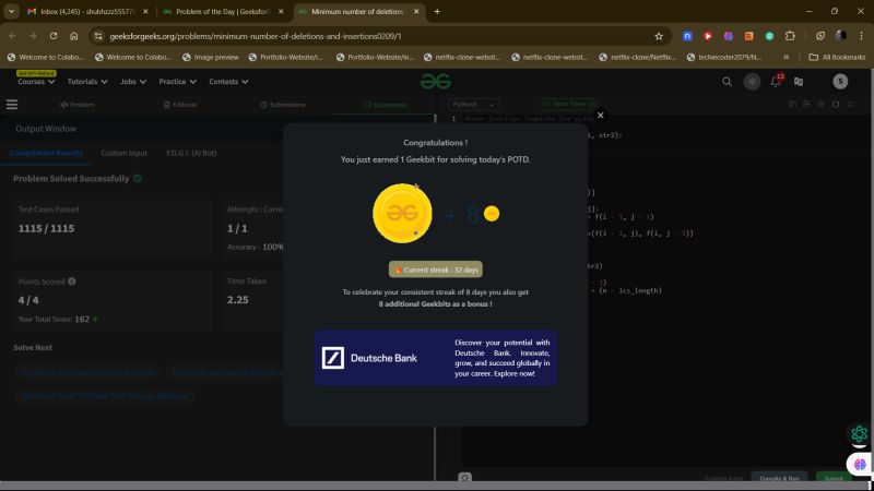 Shubham Jadhav on LinkedIn: #potd #python #code #gfg #python # ... Shubham Jadhav on LinkedIn: #potd #python #code #gfg #python # ...