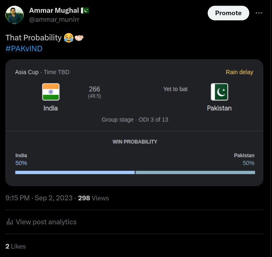 Ammar Munir on LinkedIn: #pakvind #asiacup Ammar Munir on LinkedIn: #pakvind #asiacup