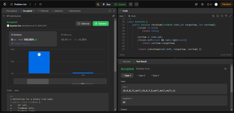 Day 11 of #100DaysOfCode: Solving leetcode problem | Sayantan Das ... Day 11 of #100DaysOfCode: Solving leetcode problem | Sayantan Das ...