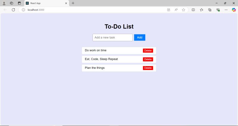 Komal Chame on LinkedIn: #reactjs #webdevelopment #todolist # ... Komal Chame on LinkedIn: #reactjs #webdevelopment #todolist # ...