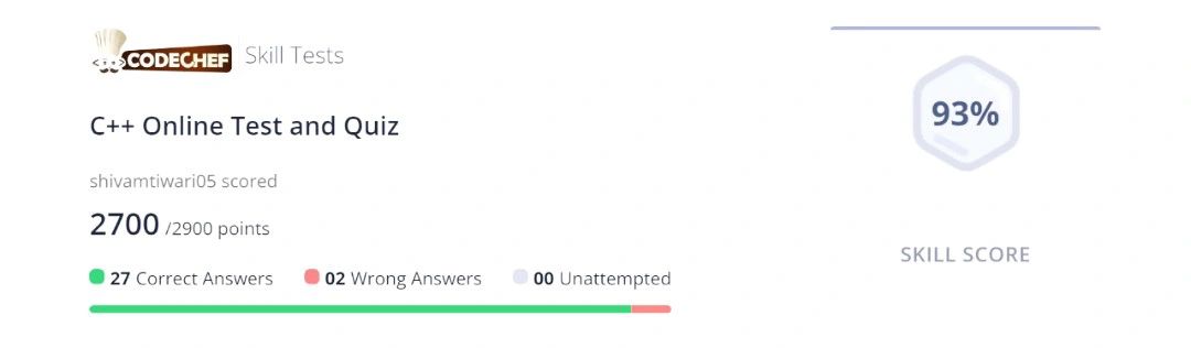 Shivam Tiwari on LinkedIn: #codechef #cplusplus #programming #skilltest ... Shivam Tiwari on LinkedIn: #codechef #cplusplus #programming #skilltest ...