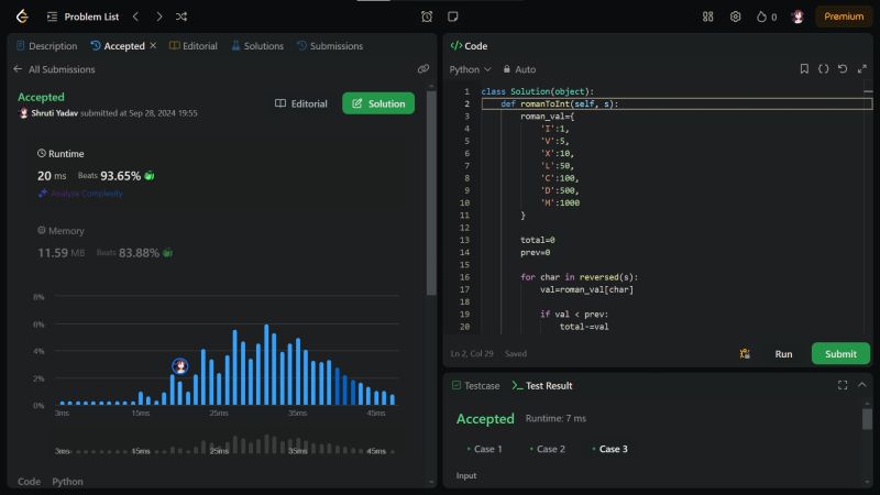 Shruti Yadav on LinkedIn: #100daysofcode #leetcode #python ... Shruti Yadav on LinkedIn: #100daysofcode #leetcode #python ...