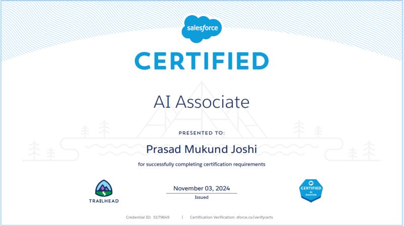 Prasad Joshi on LinkedIn: Hello Connections, 🌟 Just cracked the ... Prasad Joshi on LinkedIn: Hello Connections, 🌟 Just cracked the ...