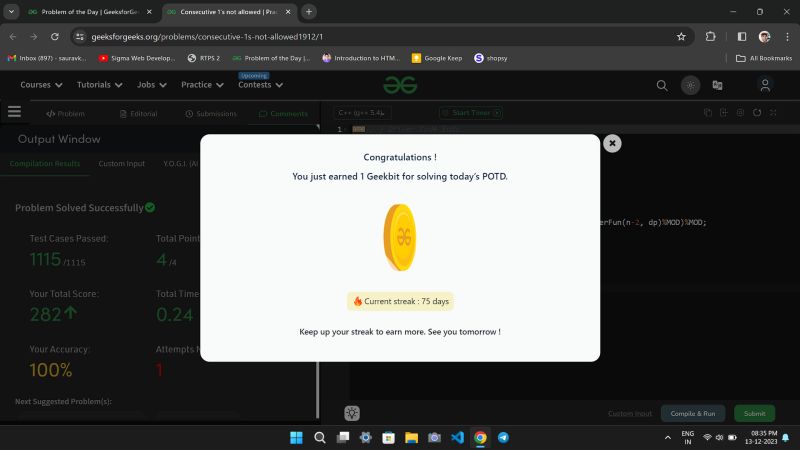 Saurav kumar on LinkedIn: #coding #gfg #75daysofcode ... Saurav kumar on LinkedIn: #coding #gfg #75daysofcode ...