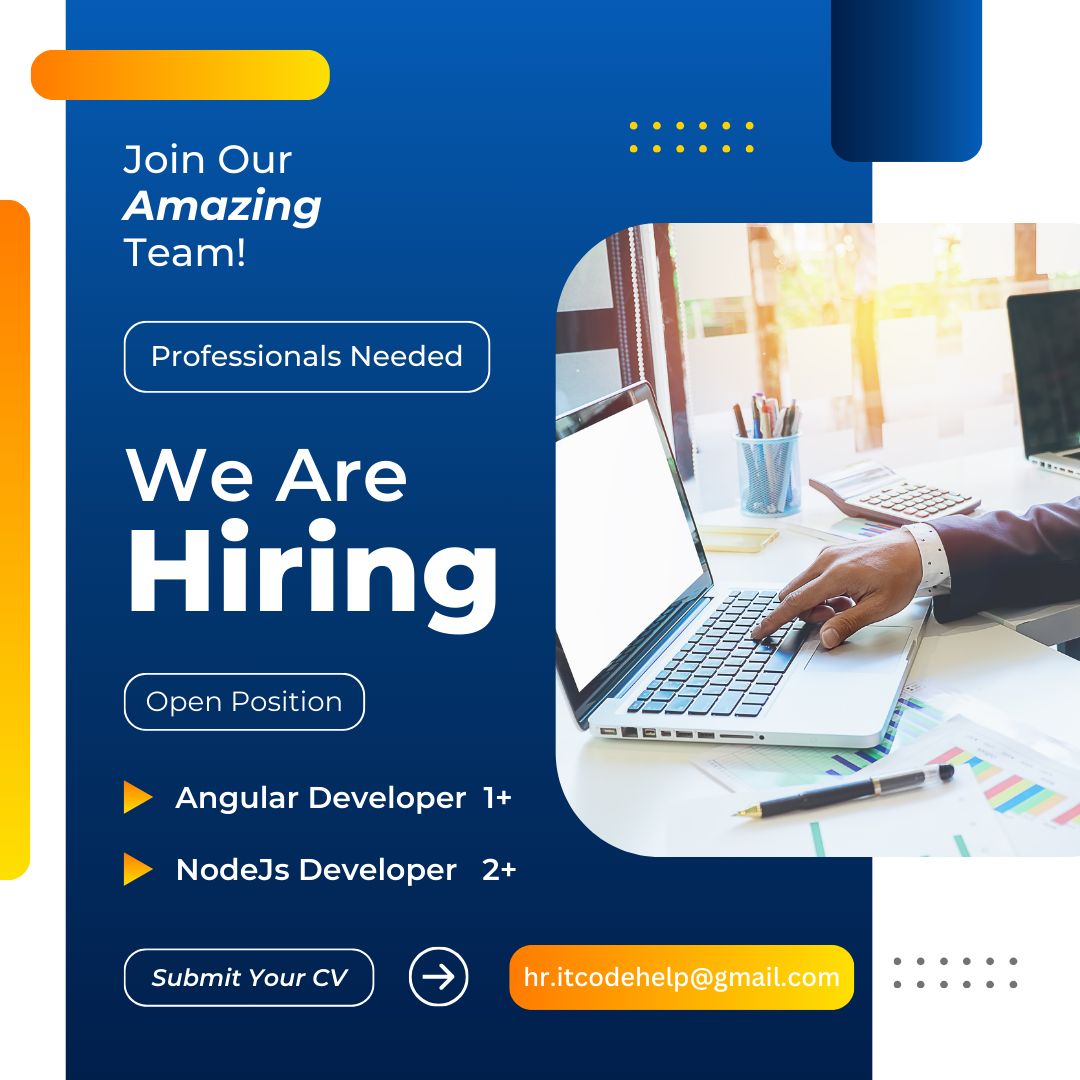 Patel Neha on LinkedIn: #hiring #nodejs #angular #urgently #joinus Patel Neha on LinkedIn: #hiring #nodejs #angular #urgently #joinus
