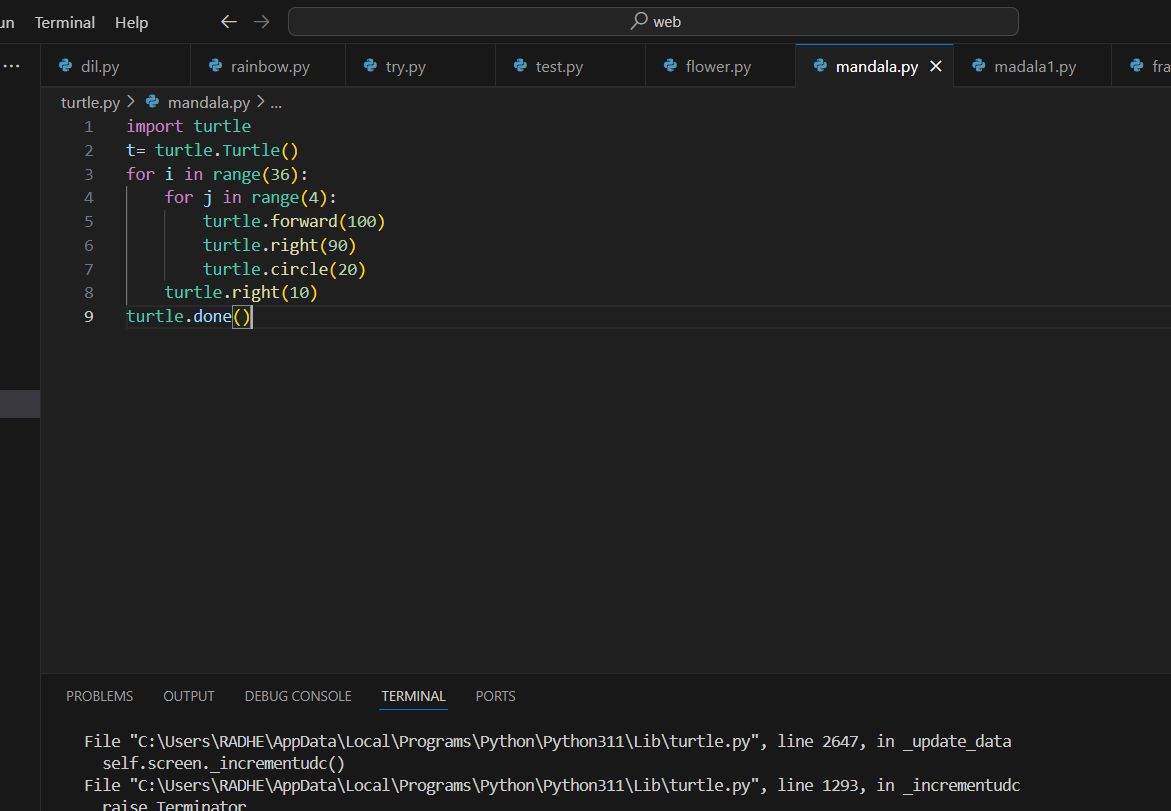 Rehan Gupta on LinkedIn: #python #coding #creativecoding # ... Rehan Gupta on LinkedIn: #python #coding #creativecoding # ...
