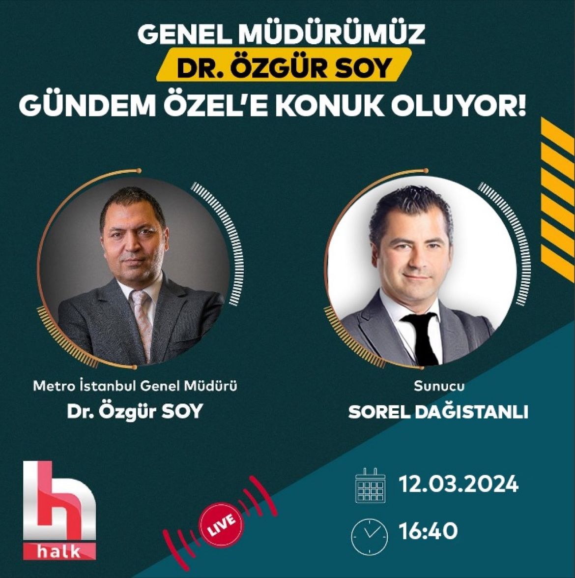 Metro İstanbul LinkedIn‘de: Genel Müdürümüz Dr. Ozgur Soy bugün 16:40 ... Metro İstanbul LinkedIn‘de: Genel Müdürümüz Dr. Ozgur Soy bugün 16:40 ...