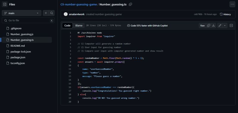 Building a Number Guessing Game with TypeScript | Muhammad Arsalan ... Building a Number Guessing Game with TypeScript | Muhammad Arsalan ...