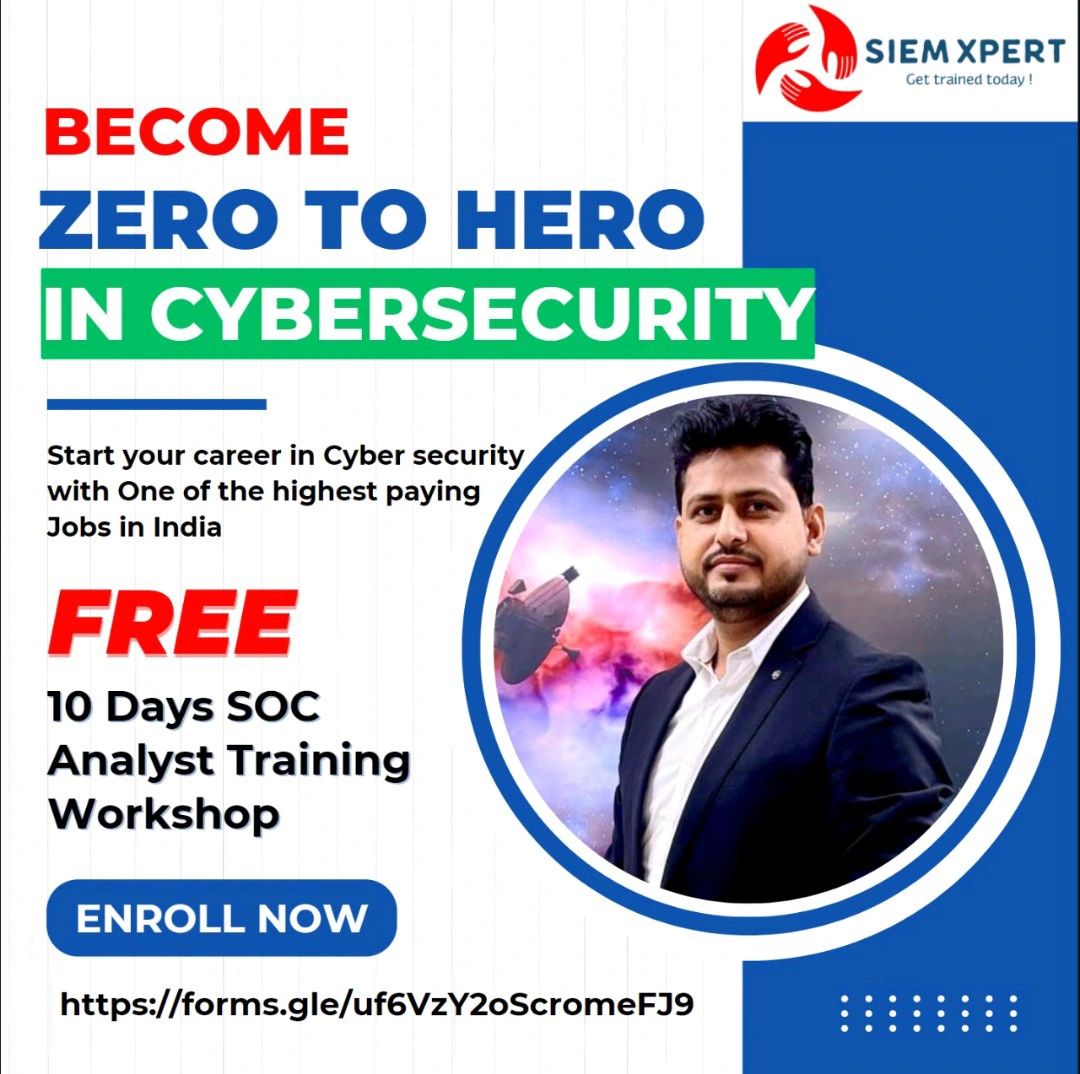 Sulabh Mishra on LinkedIn: #siemxpert #cybersecurity # ... Sulabh Mishra on LinkedIn: #siemxpert #cybersecurity # ...