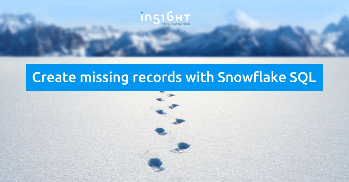 In516ht on LinkedIn: Create missing records with Snowflake SQL - IN516HT In516ht on LinkedIn: Create missing records with Snowflake SQL - IN516HT