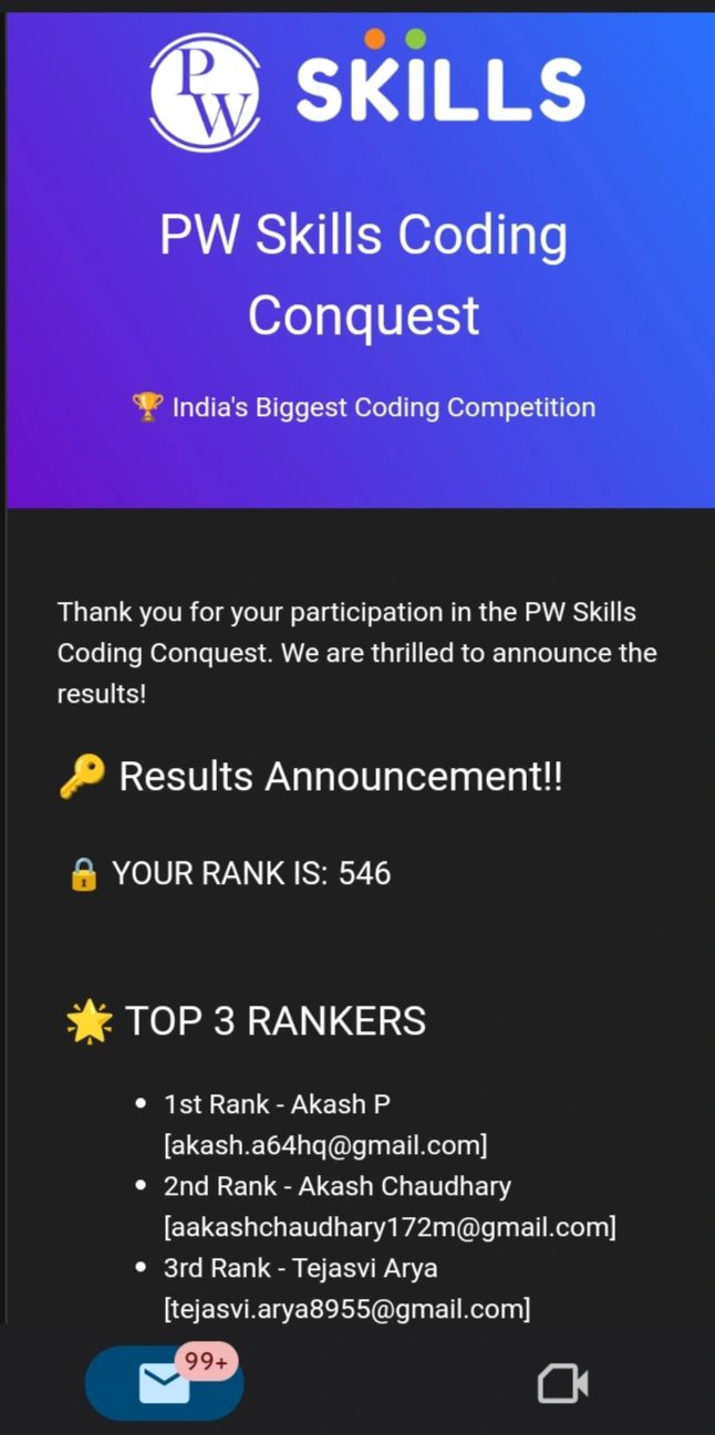 Pawan Kumar on LinkedIn: #codingjourney #codingchallenge #codingskills Pawan Kumar on LinkedIn: #codingjourney #codingchallenge #codingskills