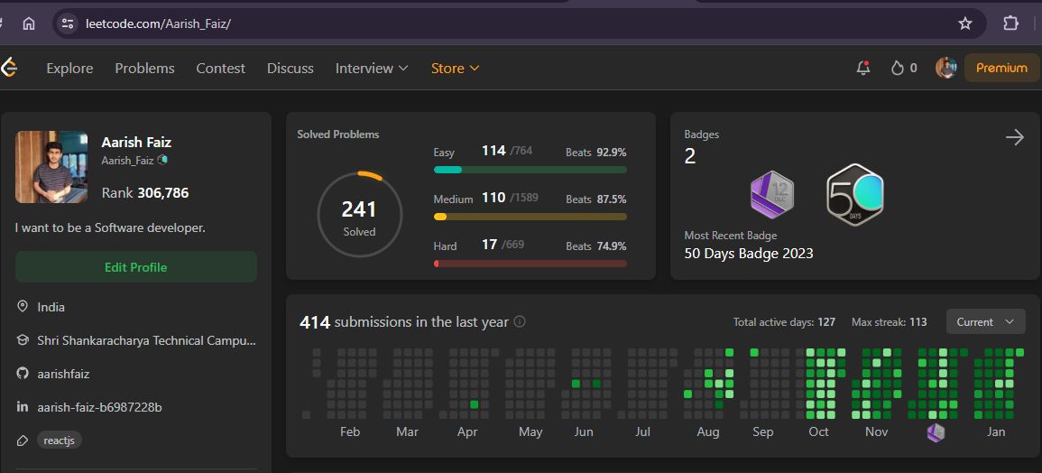 #leetcode #codingninjas | Aarish Faiz #leetcode #codingninjas | Aarish Faiz