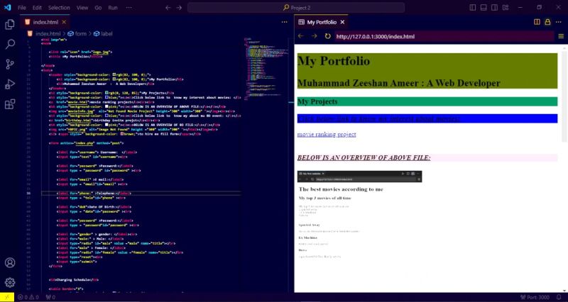 Launching my first HTML project! | Muhammad Zeeshan Ameer posted on the ... Launching my first HTML project! | Muhammad Zeeshan Ameer posted on the ...