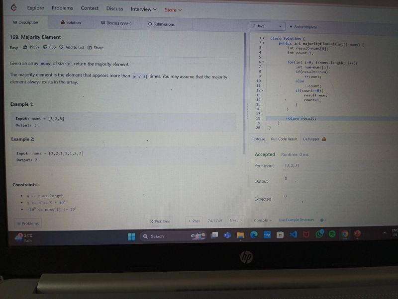 Abhishek Jha on LinkedIn: #365daysofcode #leetcode #javaprogramming # ... Abhishek Jha on LinkedIn: #365daysofcode #leetcode #javaprogramming # ...