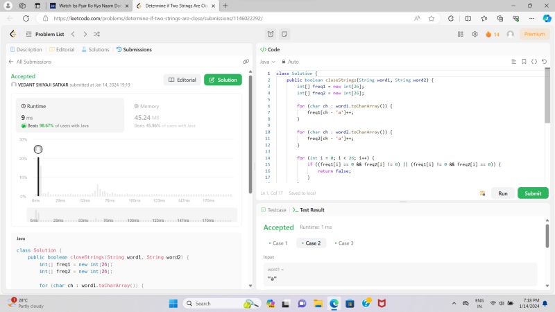 Vedant Satkar on LinkedIn: #day14 #100daysofcoding #leetcodechallenge # ... Vedant Satkar on LinkedIn: #day14 #100daysofcoding #leetcodechallenge # ...