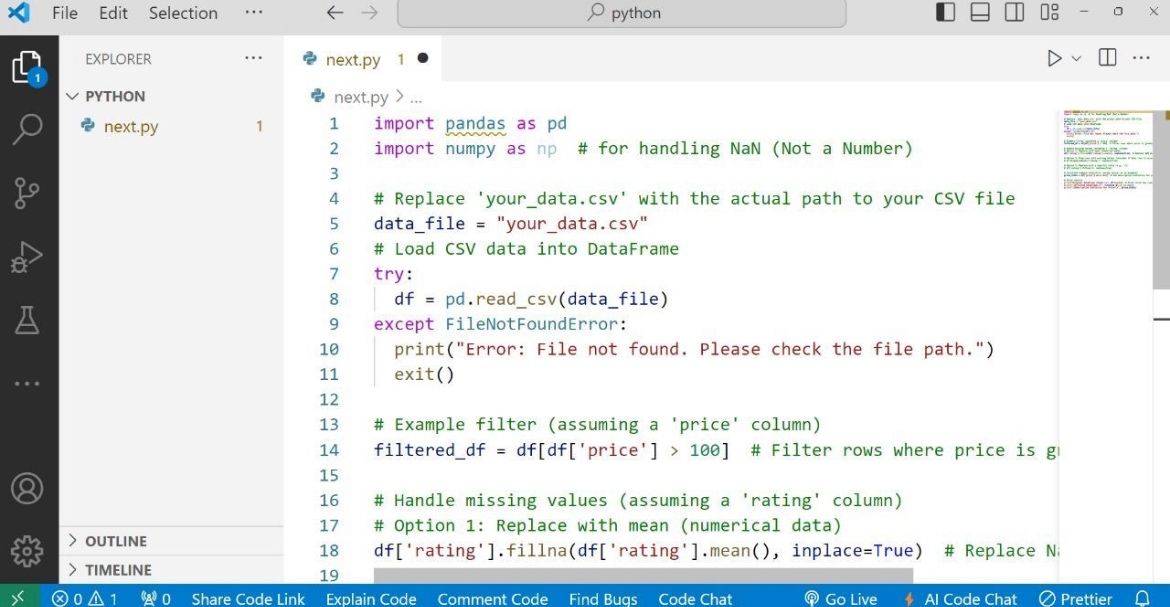 Sharad Yadav on LinkedIn: #python #dataanalysis #pandas #learning Sharad Yadav on LinkedIn: #python #dataanalysis #pandas #learning