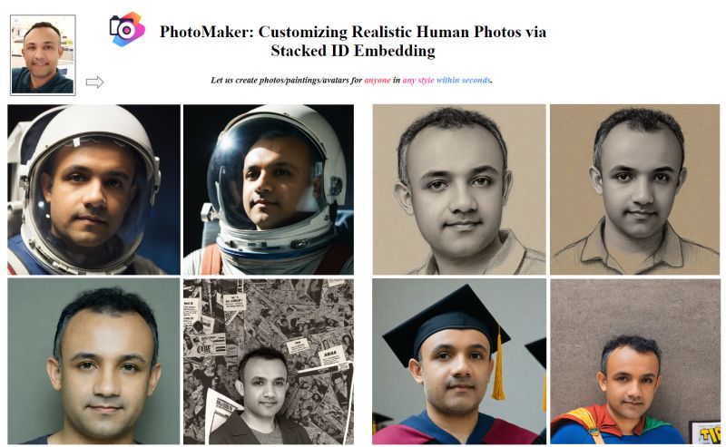 How PhotoMaker transforms human photos | Ibrahim Sobh - PhD posted on ... How PhotoMaker transforms human photos | Ibrahim Sobh - PhD posted on ...