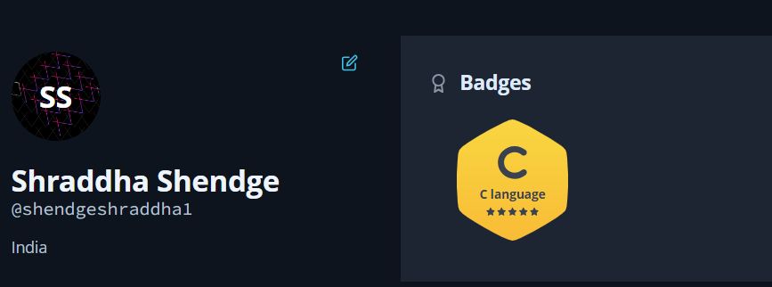Shraddha Shendge on LinkedIn: #codingjourney #cprogramming #cplusplus # ... Shraddha Shendge on LinkedIn: #codingjourney #cprogramming #cplusplus # ...
