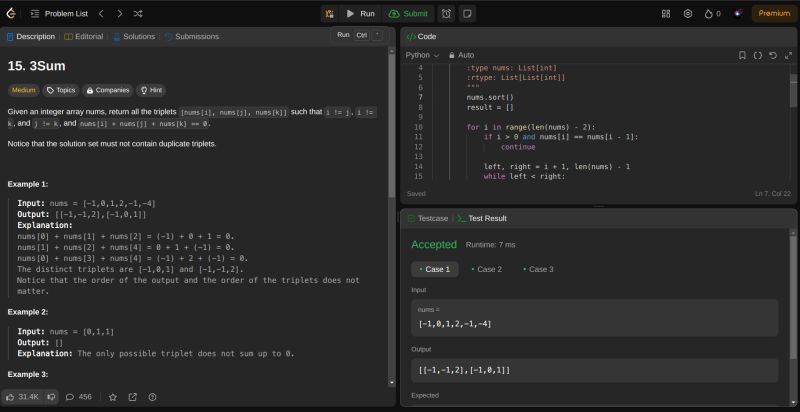 Inkiad Bin Ershad on LinkedIn: #leetcode #threesum #codingchallenge # ... Inkiad Bin Ershad on LinkedIn: #leetcode #threesum #codingchallenge # ...