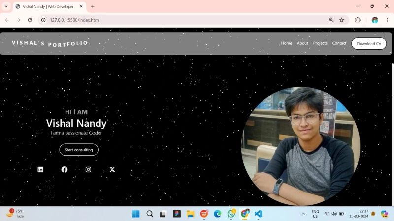 Vishal Nandy on LinkedIn: #internshipjourney #webdev Vishal Nandy on LinkedIn: #internshipjourney #webdev