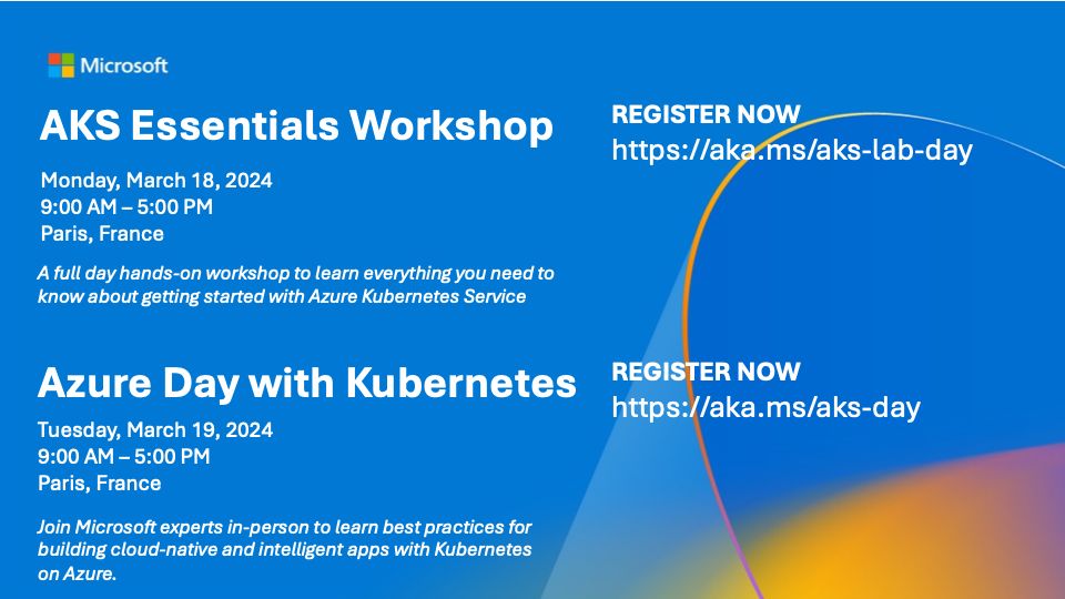 Paolo Salvatori on LinkedIn: #kubernetes #azure #aks #kubecon #emea # ... Paolo Salvatori on LinkedIn: #kubernetes #azure #aks #kubecon #emea # ...