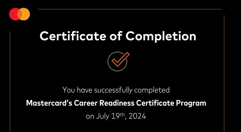 Muskaan Opel on LinkedIn: #mastercardcampus #careergrowth # ... Muskaan Opel on LinkedIn: #mastercardcampus #careergrowth # ...