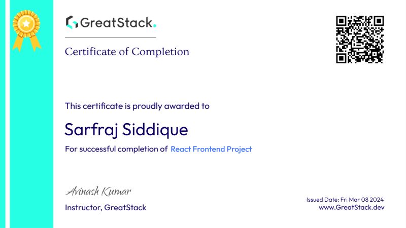 #greatstack #reactjs #webdevelopment | Sarfraj Siddique #greatstack #reactjs #webdevelopment | Sarfraj Siddique