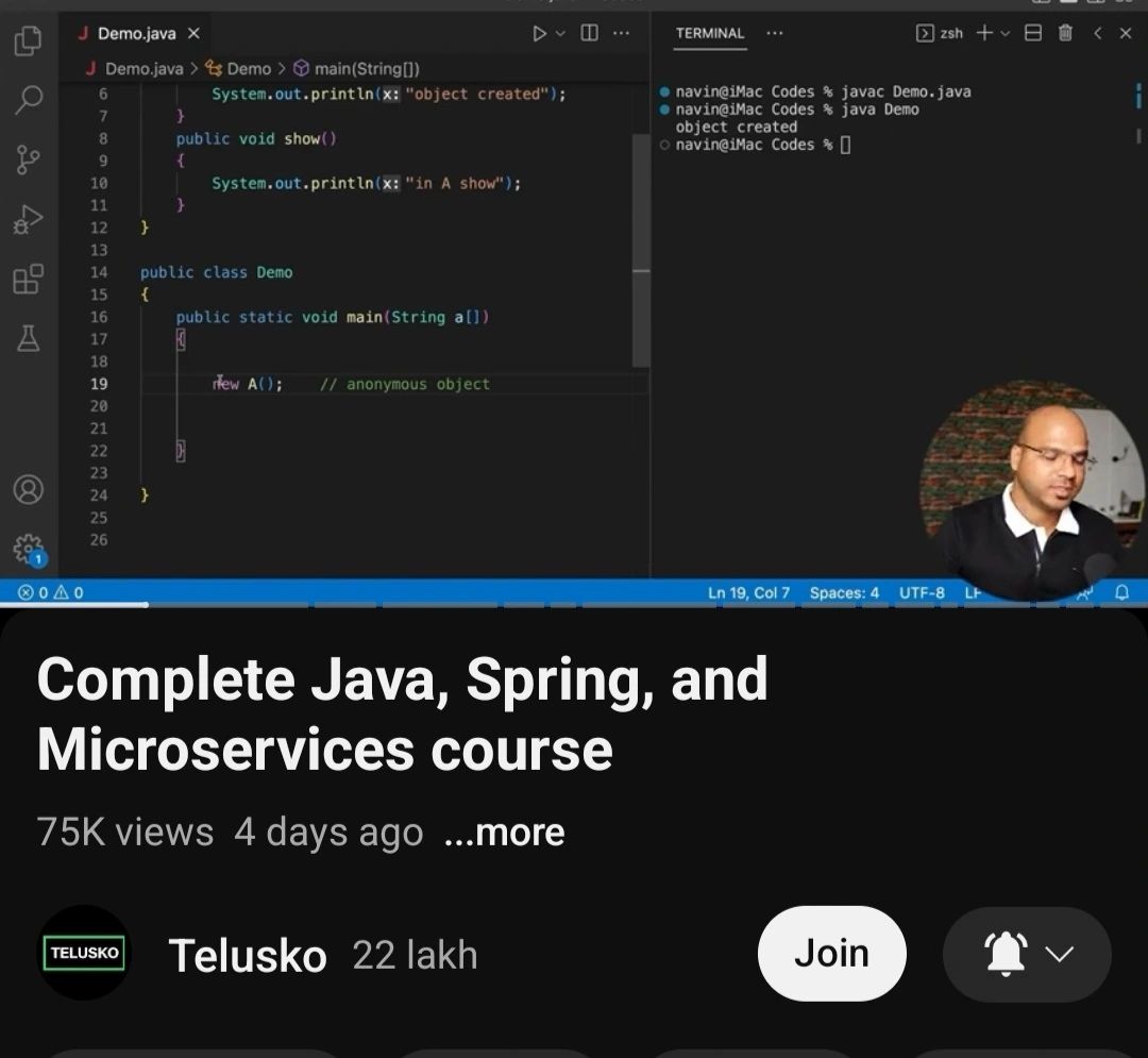 Free course on Java, Spring boot Hibernate, Microservices, DSA, and ... Free course on Java, Spring boot Hibernate, Microservices, DSA, and ...
